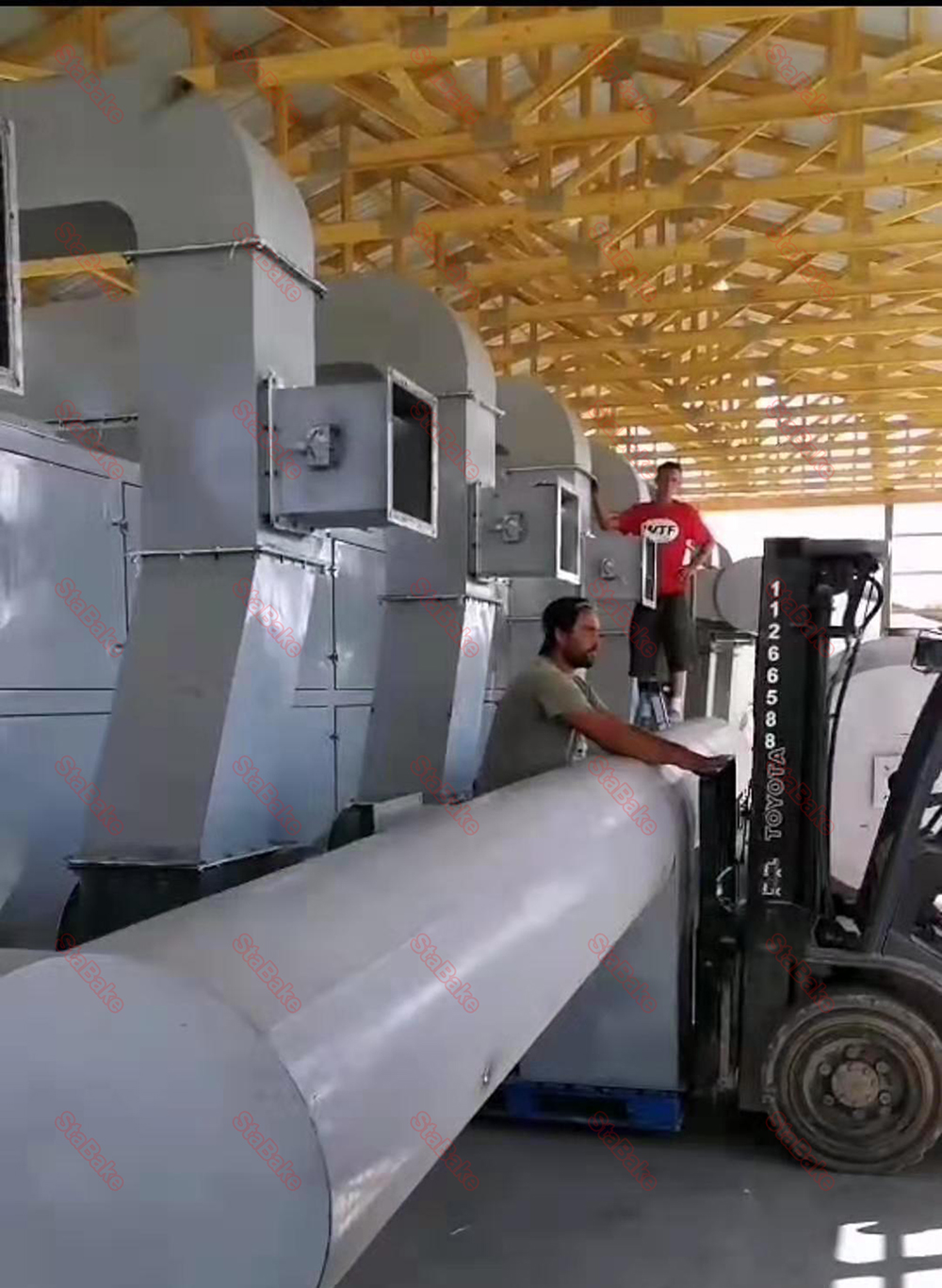 Hemp Drying Machine for America Customer - Jinan Star Bake Machine Co., Ltd