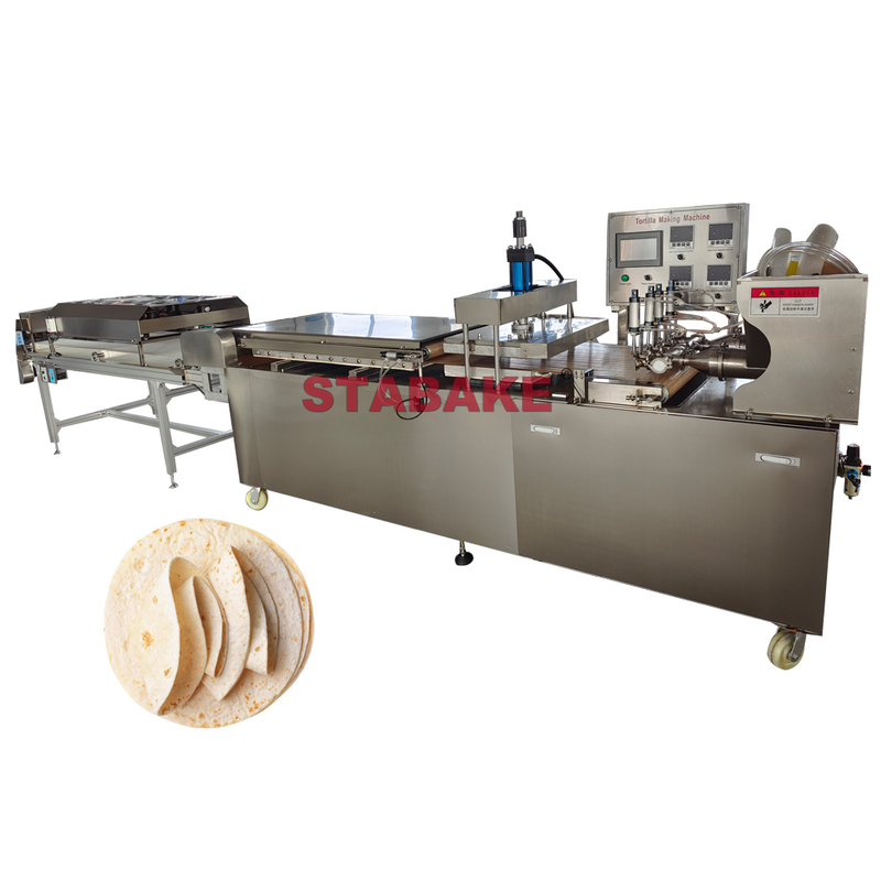 Automatic Tortilla Making Machine Production Line Industrial Corn Flour ...