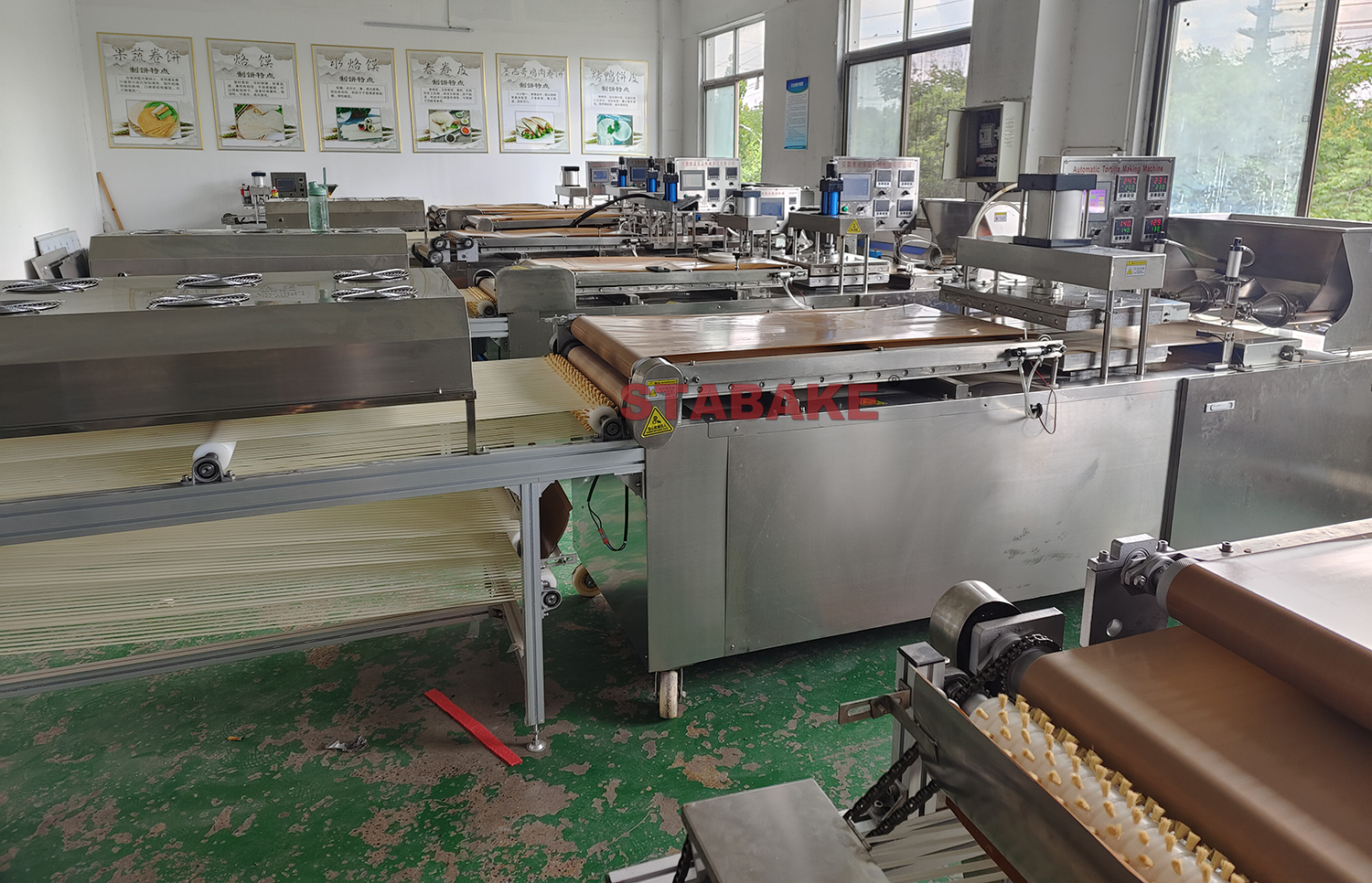 Automatic Tortilla Making Machine Production Line Industrial Corn Flour ...